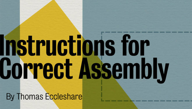 NEWS: Casting Announced for Instructions for Correct Assembly at the ...