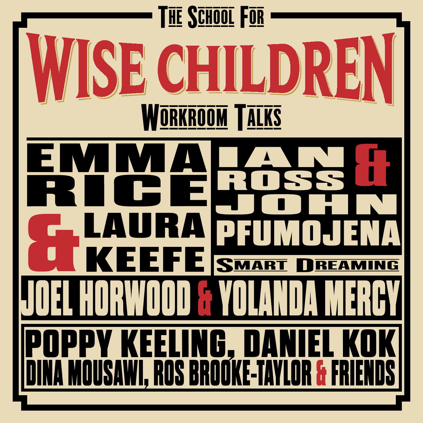 NEWS: Wise Children Announce The School for Wise Children’s Workrooms ...