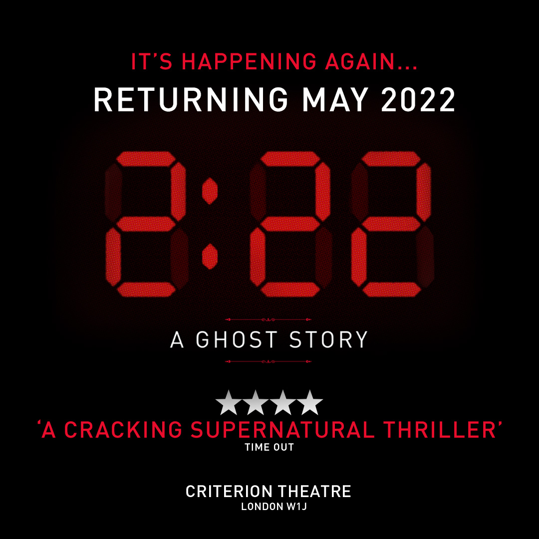 NEWS: New Run Announced For 2:22 A Ghost Story – Love London Love Culture
