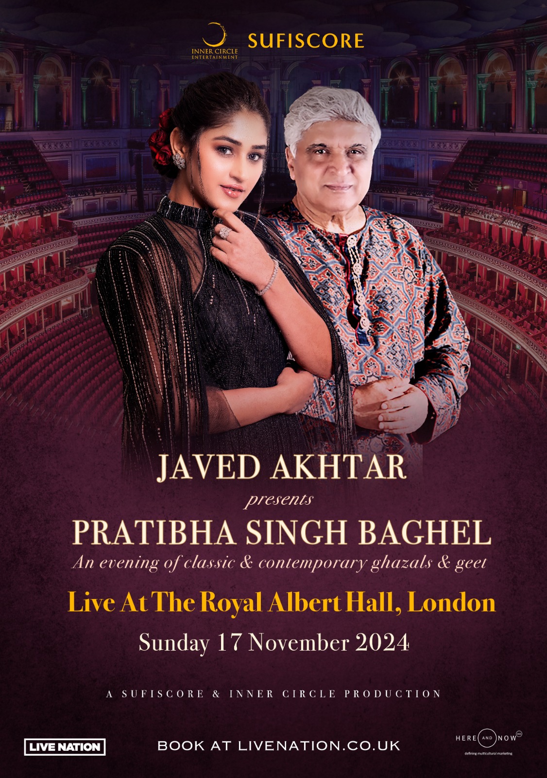PREVIEW: An Evening of Ghazals with Pratibha Singh Baghel, Royal Albert ...